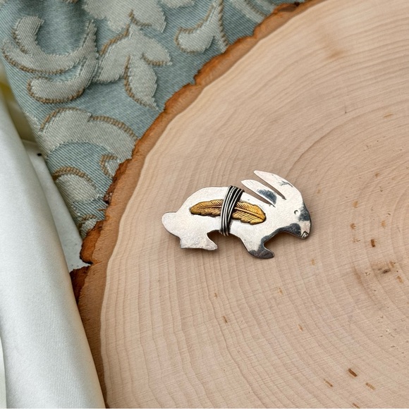 Jewelry | Vintage Sterling Silver Rabbit Brooch | Poshmark